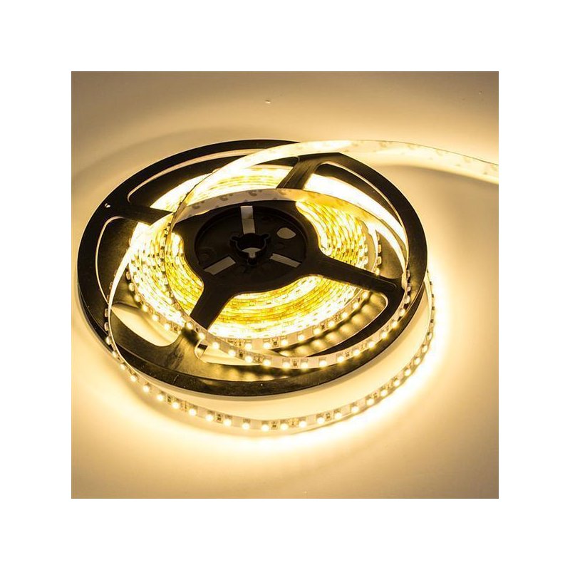 LED Band flexibel 5m, 24Volt mit 600 SMD-LED (3528) warmweiss 2700K ...