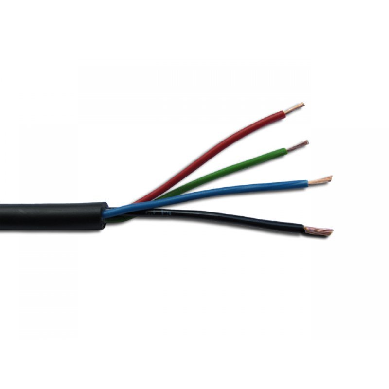 RGB Kabel, 4-adrig schwarz, CHF 2.00